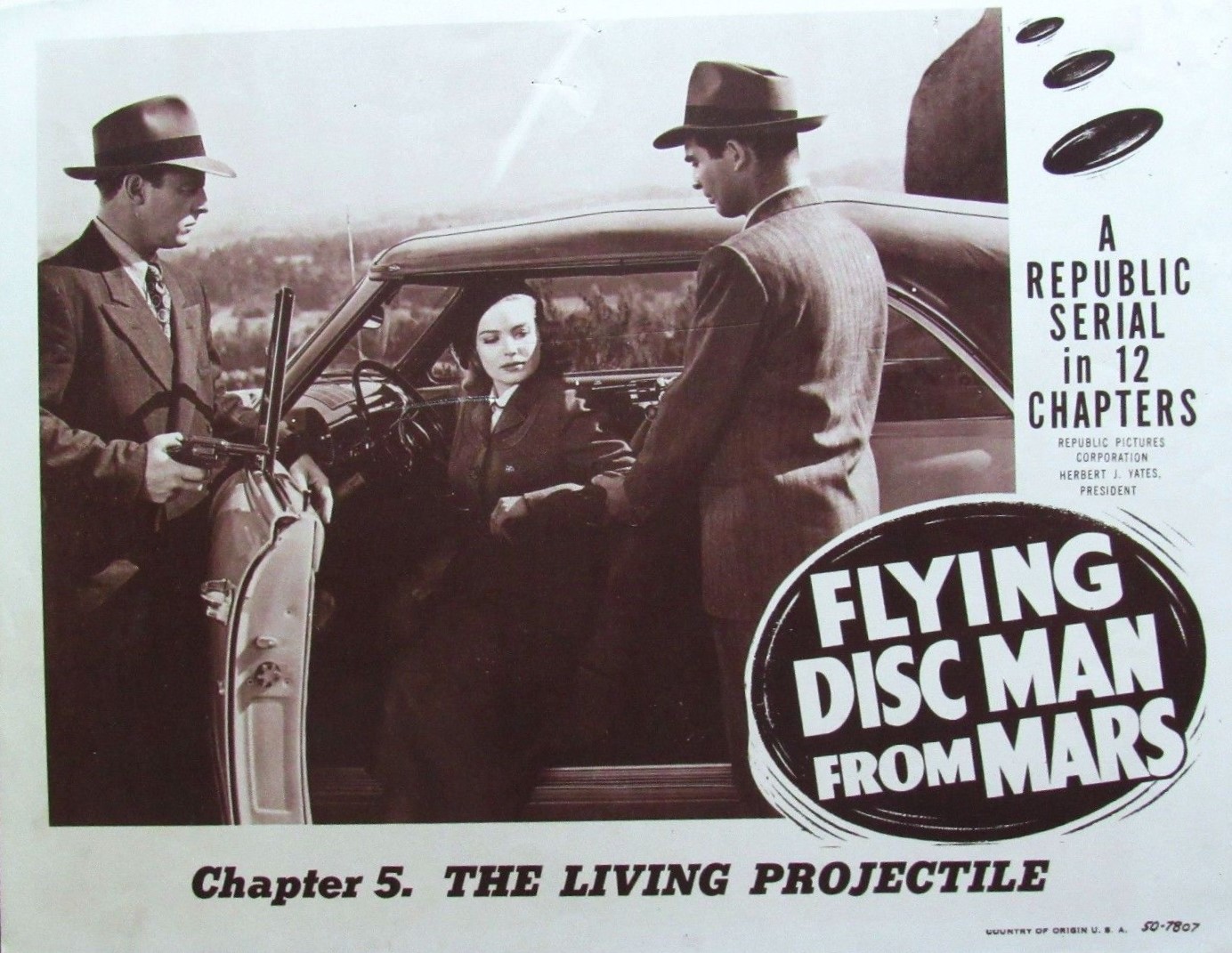 Blu-ray review: “Flying Disc Man from Mars” (1950) – spryfilm.com